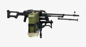 62mm Pkmb Kalashnikov Machine Gun - Pk Machine Gun - Free Transparent ...