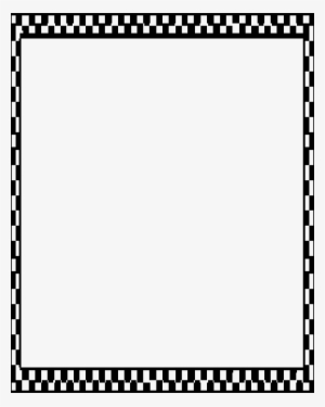 Checkered Border Clip Art - Free Transparent PNG Download - PNGkey