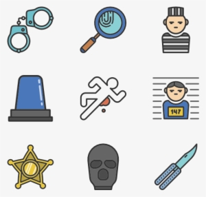 Police Elements 35 Icons - Police Icons - Free Transparent PNG Download ...