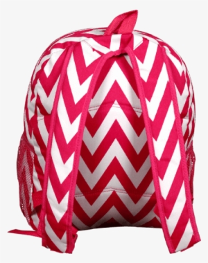 Hot Pink Chevron Backpack - Strap - Free Transparent PNG Download - PNGkey