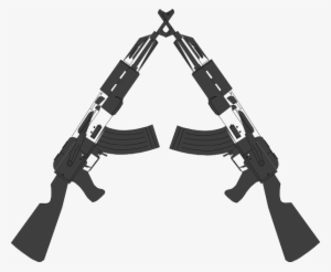 Guns Crossed Transparent Background - Free Transparent PNG Download ...