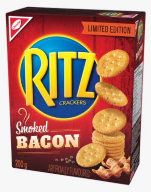 Ritz Smoked Bacon 200g - Ritz Original - Free Transparent PNG Download ...