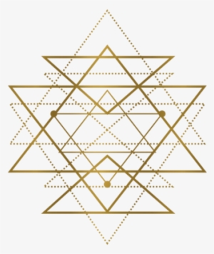 Gold Geometry Triangle Geometric Shape - Gold Geometric Shape Png ...