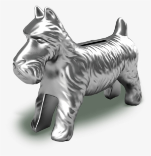 Package Contains One Large Token Bank - Monopoly Dog Oversized Token ...