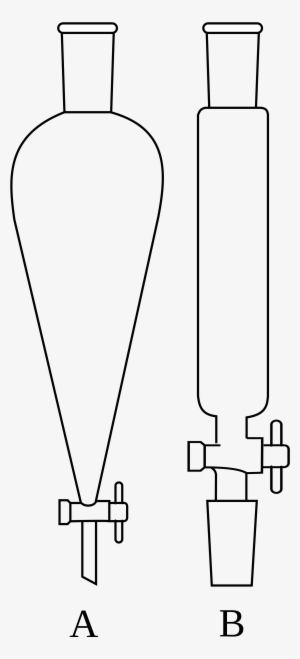 Open - Liquid Liquid Extraction Glassware - Free Transparent PNG ...