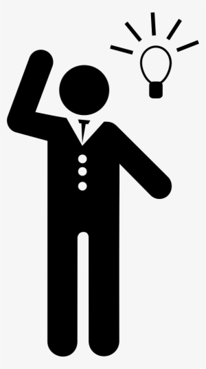 Businessman With An Idea Comments - Idea - Free Transparent PNG ...