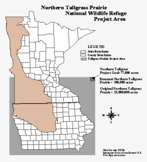 Overview Map Of Northern Tallgrass Prairie Refuge - Washington County Mn - Free Transparent PNG ...