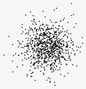 Here's The Result Of Scatter Point On 800 Points With - Small Black ...