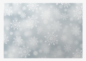 Christmas Silver Snowflakes Background Poster • Pixers® - Frost - Free ...