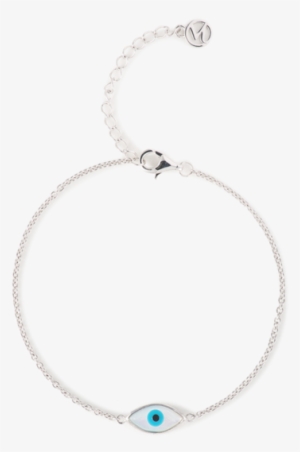 Evil Eye Chain Ring - Gild Evil Eyes Chain Bracelet - Free Transparent ...