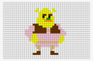 Shrek Pixel Art - Free Transparent PNG Download - PNGkey