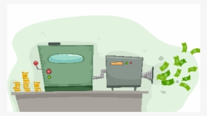 Automation-square - Money Machine Animation - Free Transparent PNG ...