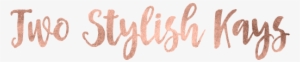 Two Stylish Kays - Calligraphy - Free Transparent PNG Download - PNGkey