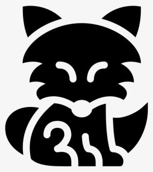 Fox Filled Icon - Zorro Icono Png - Free Transparent PNG Download - PNGkey