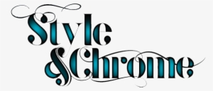 Inside Chrome - Calligraphy - Free Transparent PNG Download - PNGkey