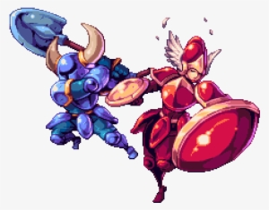 Shovel Knight Pixel Artist - Pixel Art - Free Transparent PNG Download ...