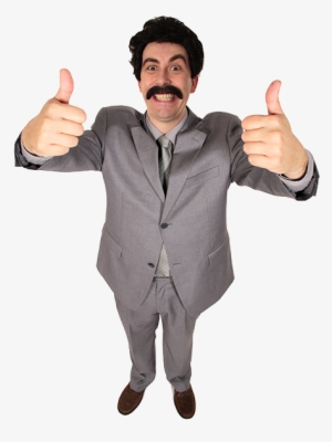 Borat Thumbs Up - Borat Very Nice Png - Free Transparent PNG Download ...