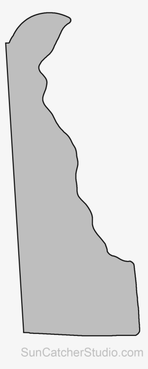 Map Outline, Printable State, Shape, Stencil, Pattern - Delaware ...