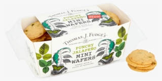 Thomas J Fudge's Melty Cheddar Mini Wafers - Free Transparent PNG ...