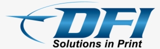 Dfi Logo With Slanted Byline-blue Gradient - Dfi Llc - Free Transparent ...
