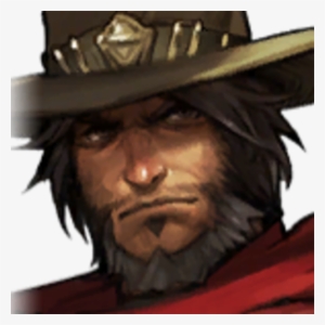 Mccree Face Png - Mccree Overwatch - Free Transparent PNG Download - PNGkey