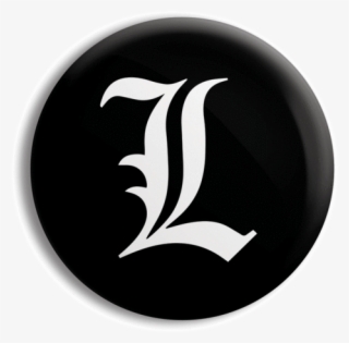 Death Note L Logo Png Clip Art Free Library - Death Note Original ...