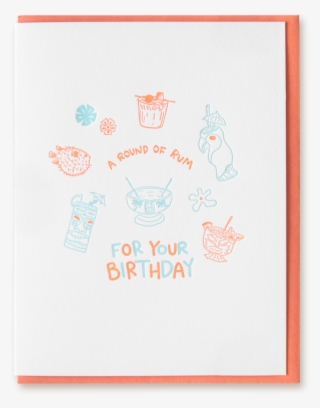 Round Of Rum Birthday - Rum - Free Transparent PNG Download - PNGkey