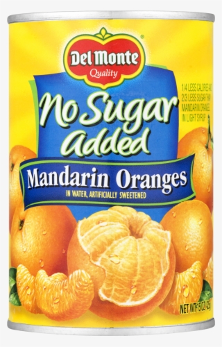 Mandarin Orange No Sugar Added - Free Transparent PNG Download - PNGkey