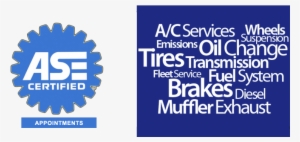 Ase Certified Logo Png Transparent - Ase Certified Aluminum Sign - Free ...