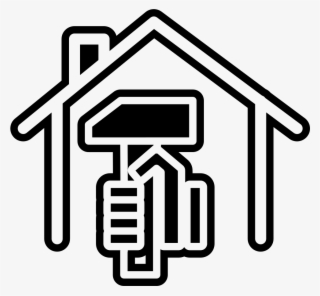 Png File Svg - House With Hand Tools - Free Transparent PNG Download ...