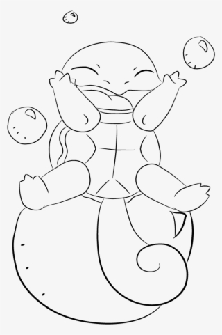 Free Squirtle Lines - Squirtle - Free Transparent PNG Download - PNGkey