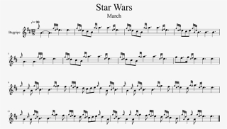 Star Wars Sheet Music 1 Of 1 Pages - Numbered Musical Notation - Free ...