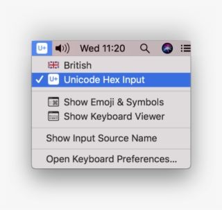 From The Input Source Selector In The Menu Bar, Select - Mac - Free ...