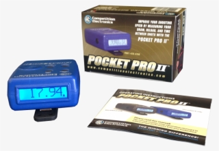 Shot Timer - Competition Electronics Pocket Pro Ii Shot Timer Blue ...