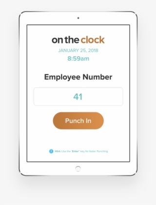Time Clock For Mobile Time Clock For Tablets - Clock - Free Transparent ...