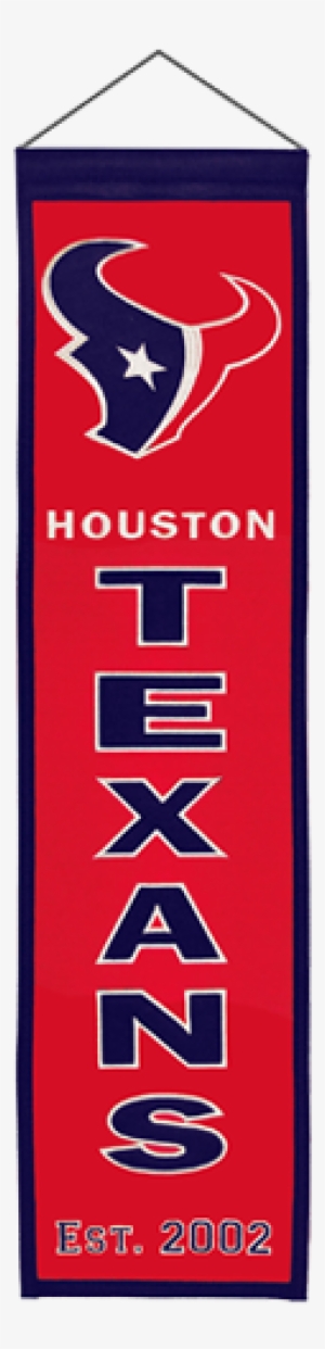 Nfl Vertical Banner, Houston Texans - Free Transparent PNG Download ...