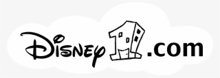 Disney1 Com Logo Black And White - Disney - Free Transparent PNG ...