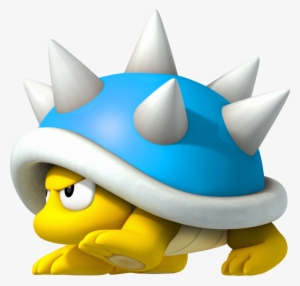 Sky Blue Spiny Mario - Free Transparent PNG Download - PNGkey