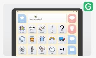 Grid For Ipad - Grid 3 Communication Software - Free Transparent PNG ...
