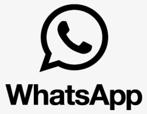 Logo Bw Vertical - Logo Whatsapp Png - Free Transparent PNG Download ...