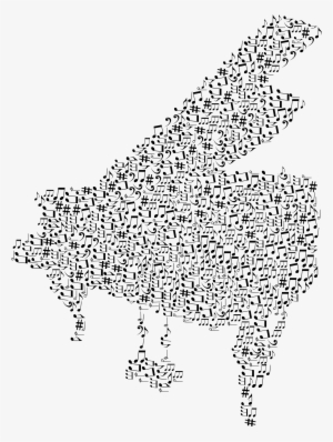 This Free Icons Png Design Of Grand Piano Musical Notes - Free ...