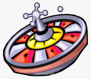 Roulette Wheel Royalty Free Vector Clip Art Illustration - Free ...