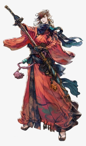 Robes Drawing Samurai - Final Fantasy Samurai - Free Transparent PNG ...