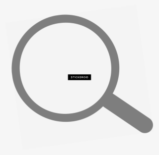 Simple Grey Search Icon - Circle - Free Transparent PNG Download - PNGkey