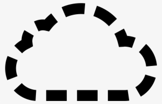 Dashed Cloud Icon - Photography - Free Transparent PNG Download - PNGkey