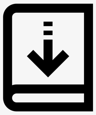 The Icon Is Shaped Like A Square With The Top Left - Borrow Book Icon ...