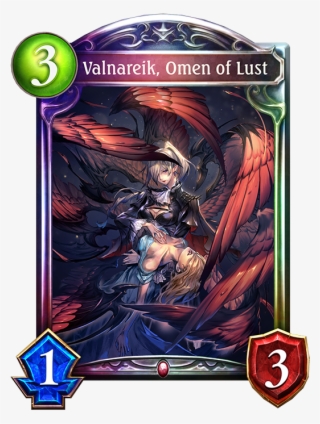 Unevolved Valnareik, Omen Of Lust - Shadowverse Omen Of Lust - Free ...