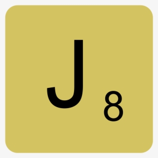 Scrabble Letter J - Les Lettres Du Scrabble - Free Transparent PNG ...