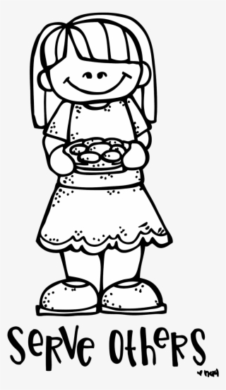 Serving - Serve Others Coloring Sheet - Free Transparent PNG Download ...