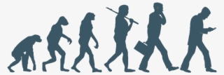 Evolution Large - Evolution Of Man To Robot - Free Transparent PNG ...